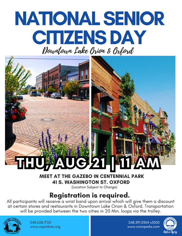 8/21 National Senior Citizens Day