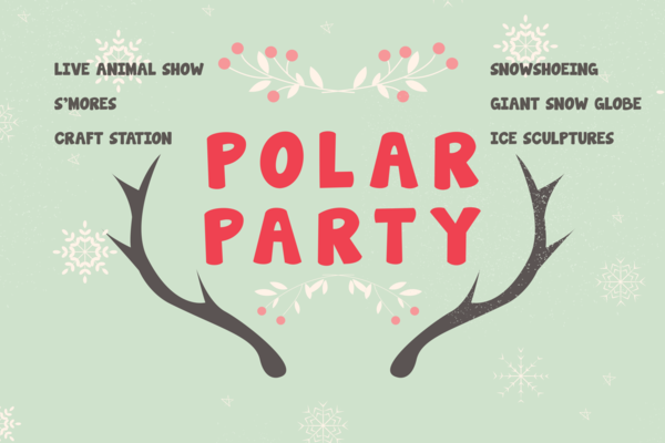 Get up close to a Arctic Fox and Lynx Polar Party!