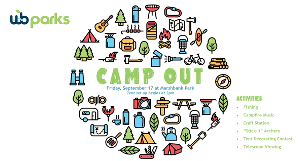 Camp Out with us at Marshbank Park!