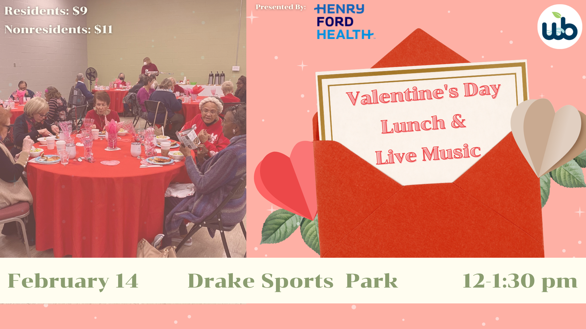 Valentine's Day Lunch for Seniors, Spring Soccer, Live Animal Show and ...