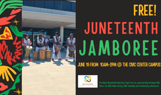 Join us for a Juneteenth Jamboree tomorrow!