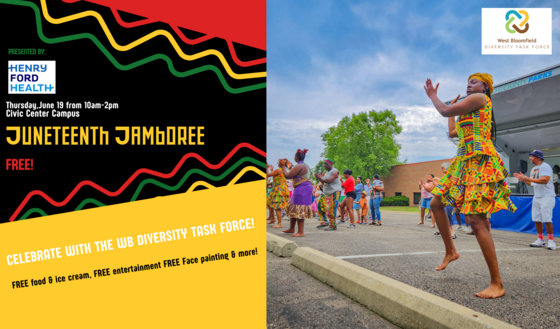 Join us for the Juneteenth Jamboree tomorrow!