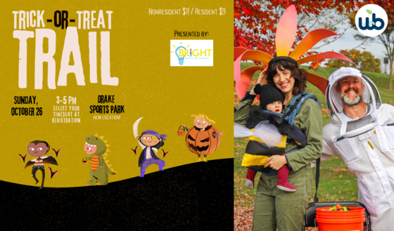 Grab your spot for Trick-or-Treat Trail before they're all gone!