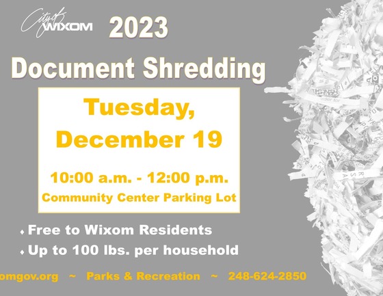Friday E-Notification for December 15, 2023