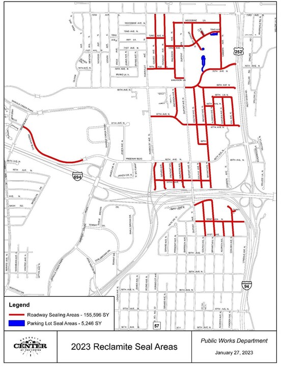 ATTENTION! Upcoming asphalt maintenance work on your street