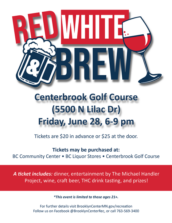 City of Brooklyn Center events - June 24 - 29