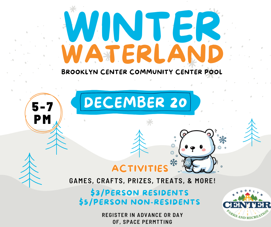City of Brooklyn Center events - December 15 - 21