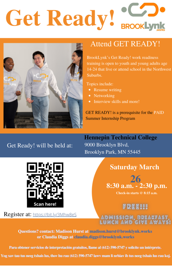 BrookLynk's GET READY! in-person event