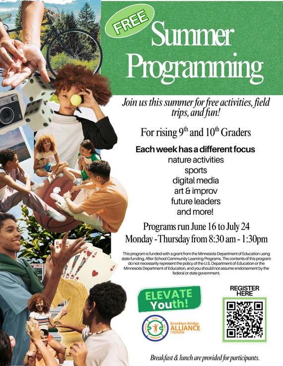 FREE Summer Programming for Rising 9th & 10th Graders! 🌞