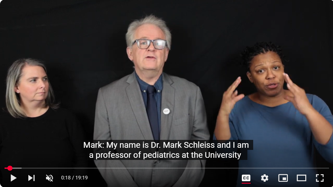 Interview with Kathleen Smith and Dr. Mark Schleiss: All about cCMV