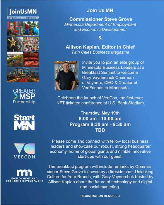 A Special Invitation for Minnesota Business Executives