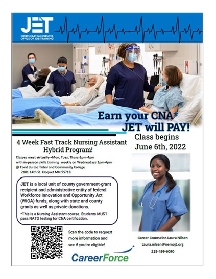 Training opportunities for NE Minnesota