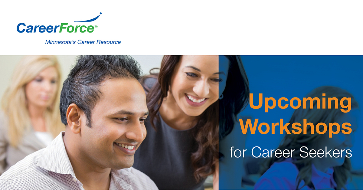 CareerForce Offering In Person Workshops