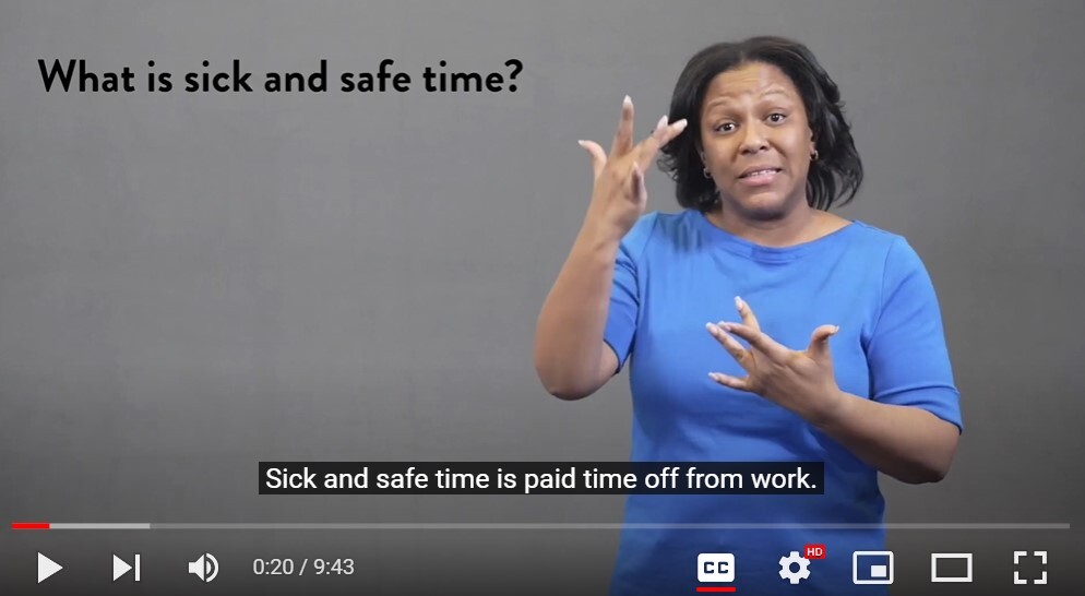 What is the Earned Sick and Safe Time Law?