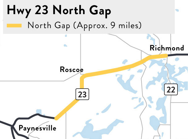 Hwy 23 North Gap Update