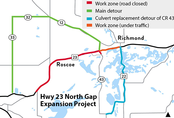 Hwy 23 North Gap Update