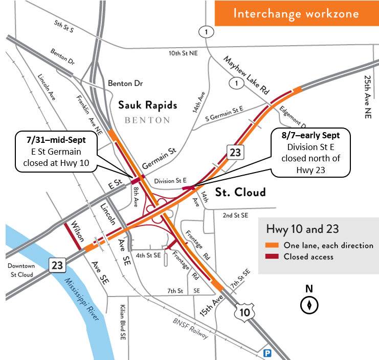 Project update: Hwy 10/23 St. Cloud
