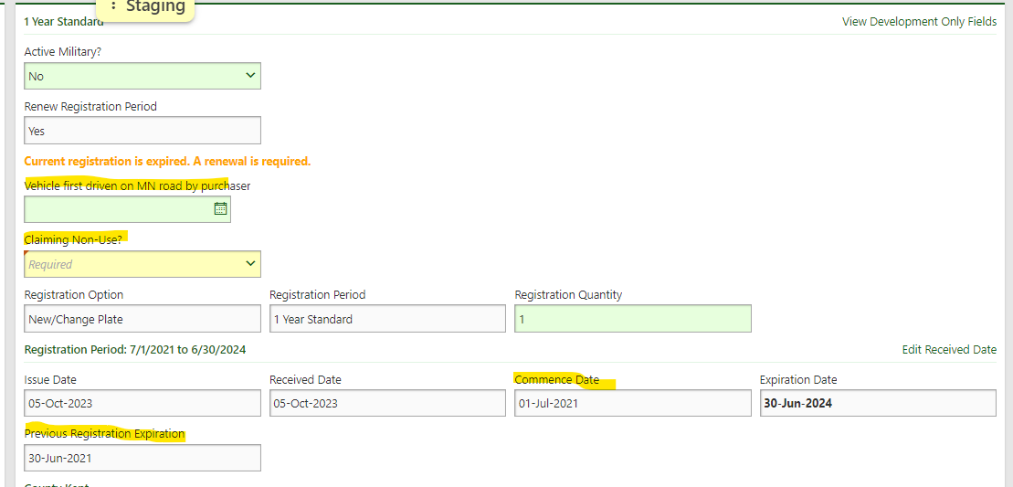 DVS Update | October 5