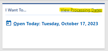 DVS Update | October 19