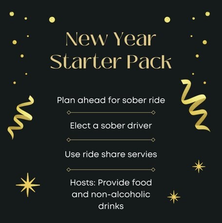 Have a Happy and Safe New Year's Eve!