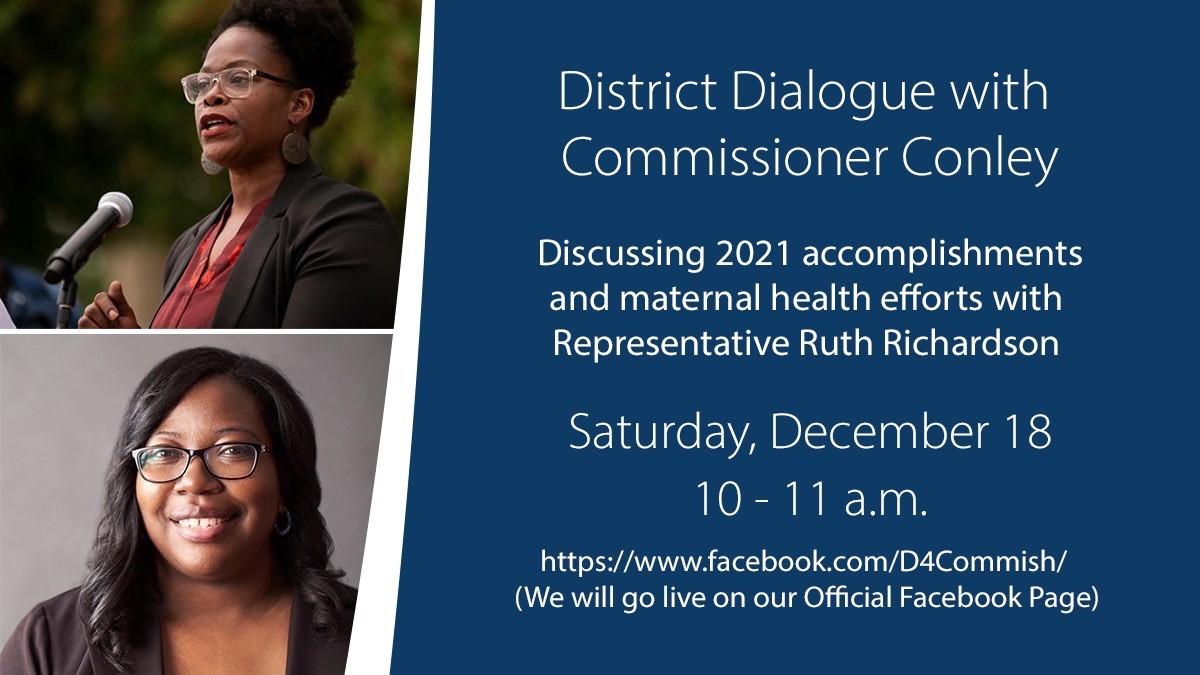 District Dialogue with Commissioner Angela Conley