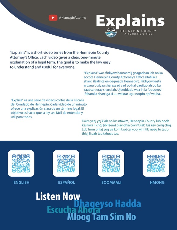 Serious crime down, public safety up, "Explains" series breaks new ground