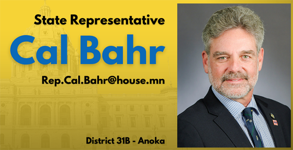 Rep. Bahr's Legislative Update - March 11, 2021