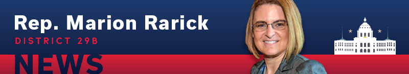 Legislative Update from Rep. Marion Rarick