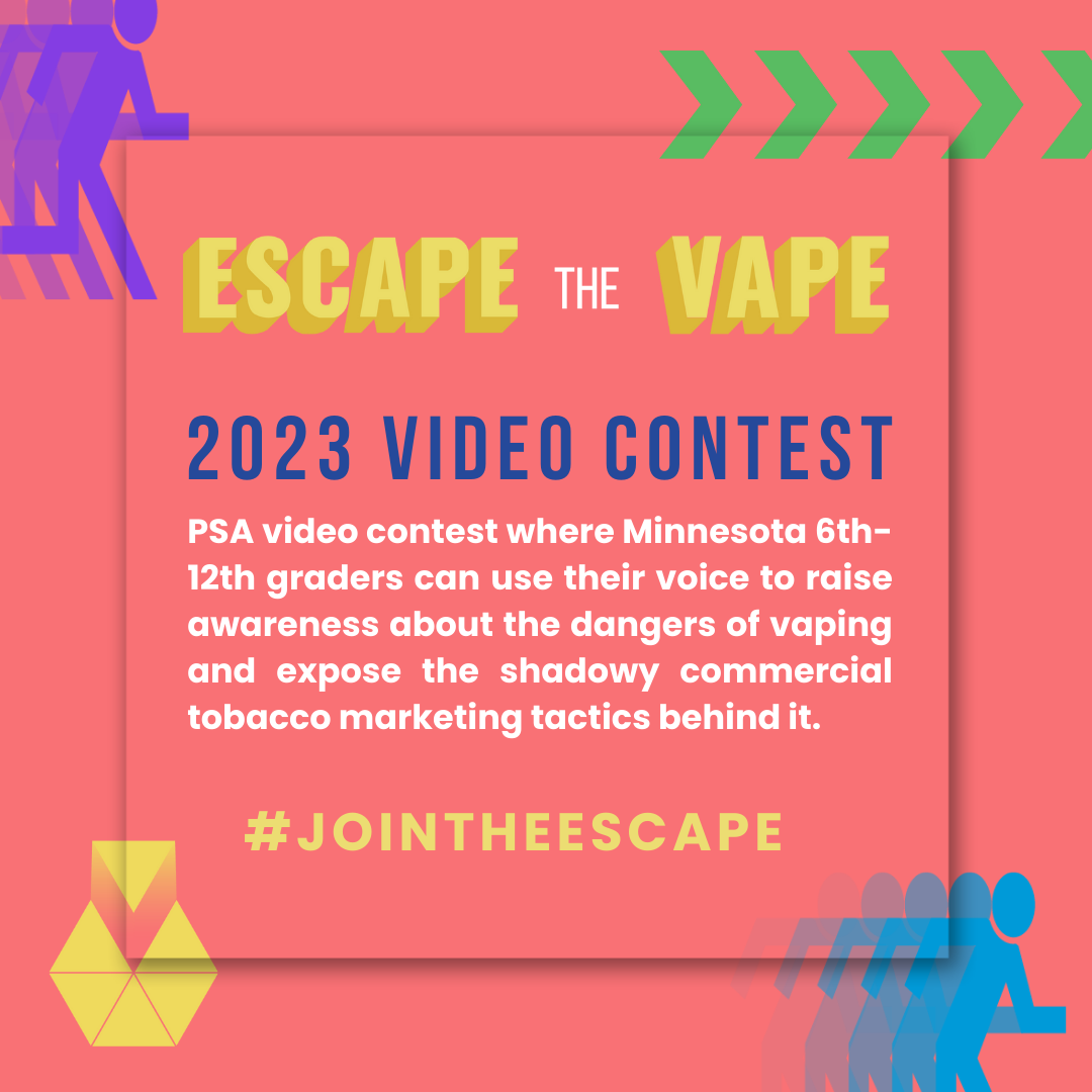 Escape the Vape Video Challenge Returns for 2023