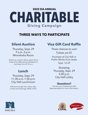 The new inSite is here, Charitable Giving Silent Auction tomorrow ...