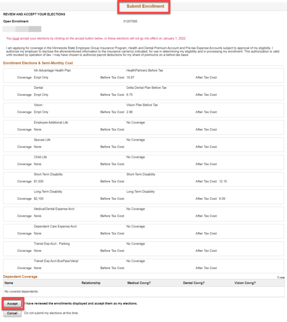 Open Enrollment ends today!