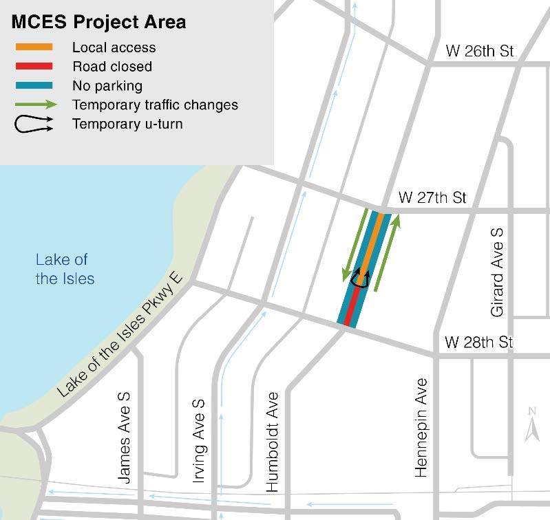 SEWER CONSTRUCTION ALERT: MCES East Isles Sewer Improvements Project