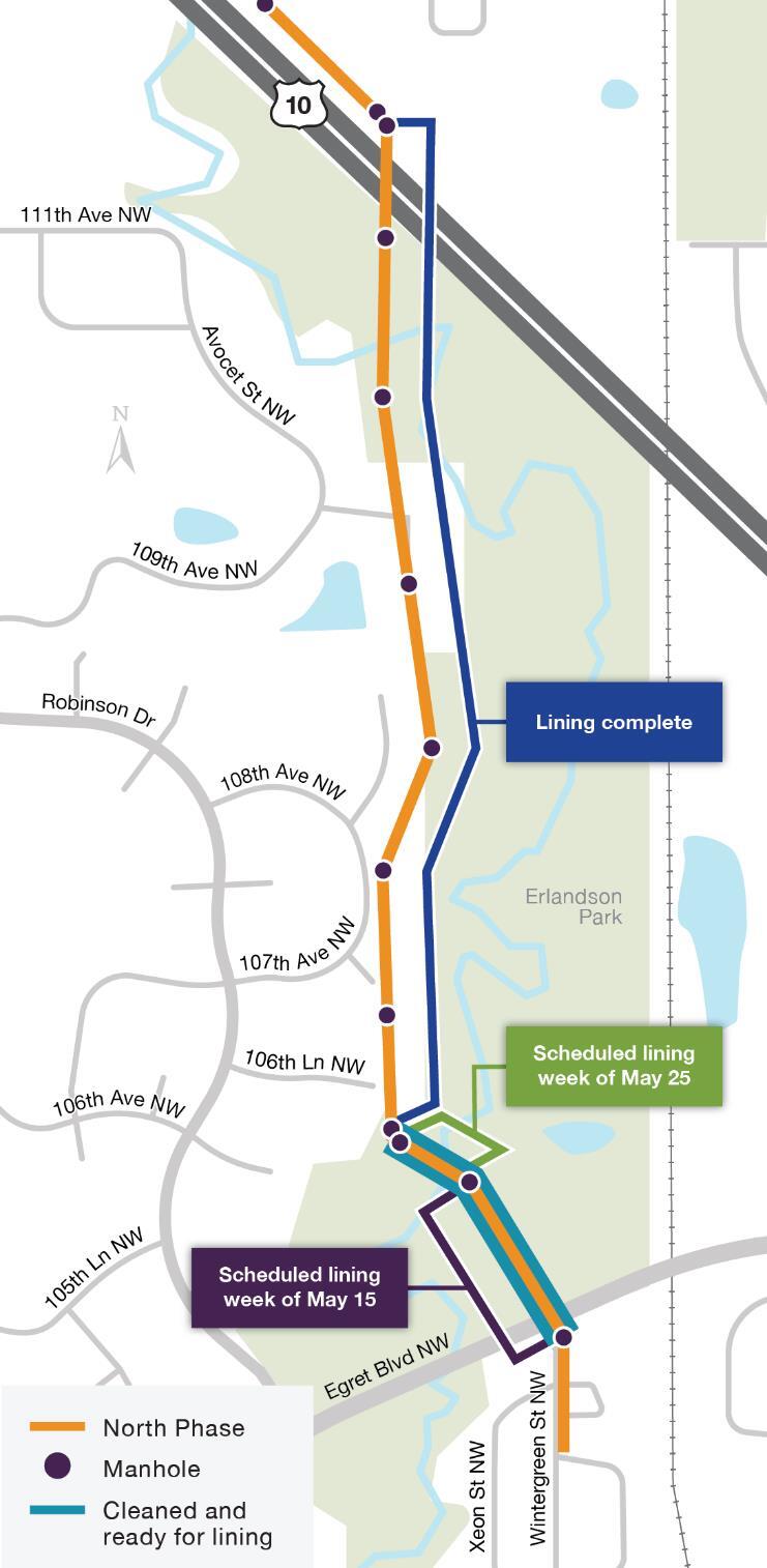 SEWER CONSTRUCTION ALERT: Coon Rapids Sewer Rehabilitation