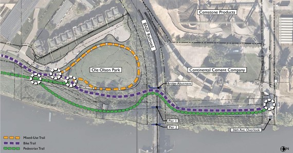 North Minneapolis riverfront trail connection presentation, discussion and feedback opportunity