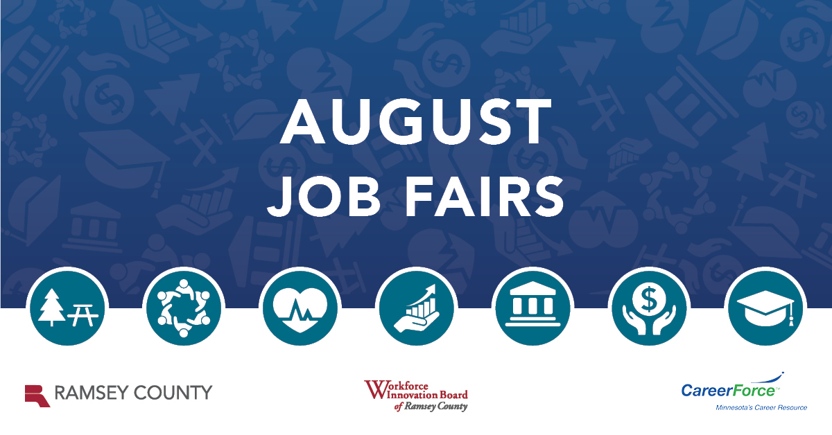 August job fairs, training and job openings