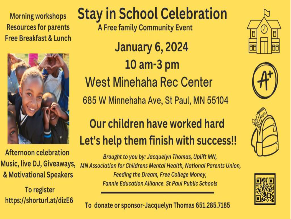 Upcoming opportunities for families