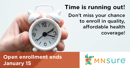 Final days to enroll: MNsure deadline is Wednesday