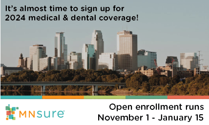 Get ready -- MNsure open enrollment starts next Wednesday