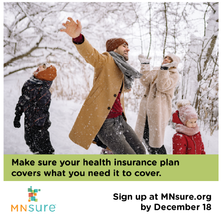 Heads up! Important MNsure deadline in just one week