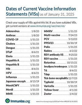Bureau of Immunizations - Provider Update
