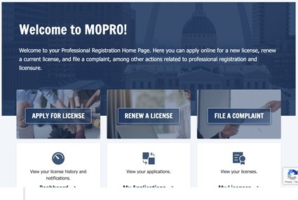 New Licensure System (MOPRO) Coming Soon!