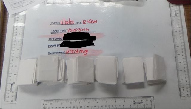 Security Alert - Weapons/Contraband Bulletin November and December 2022