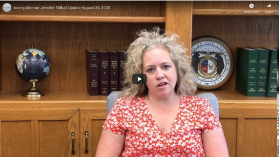 Director's Update - August 24, 2020