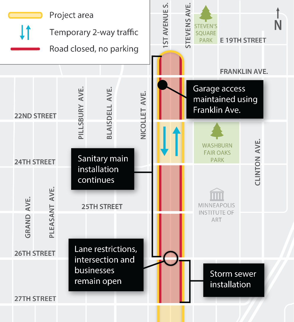 1st Ave S Reconstruction - Project overview