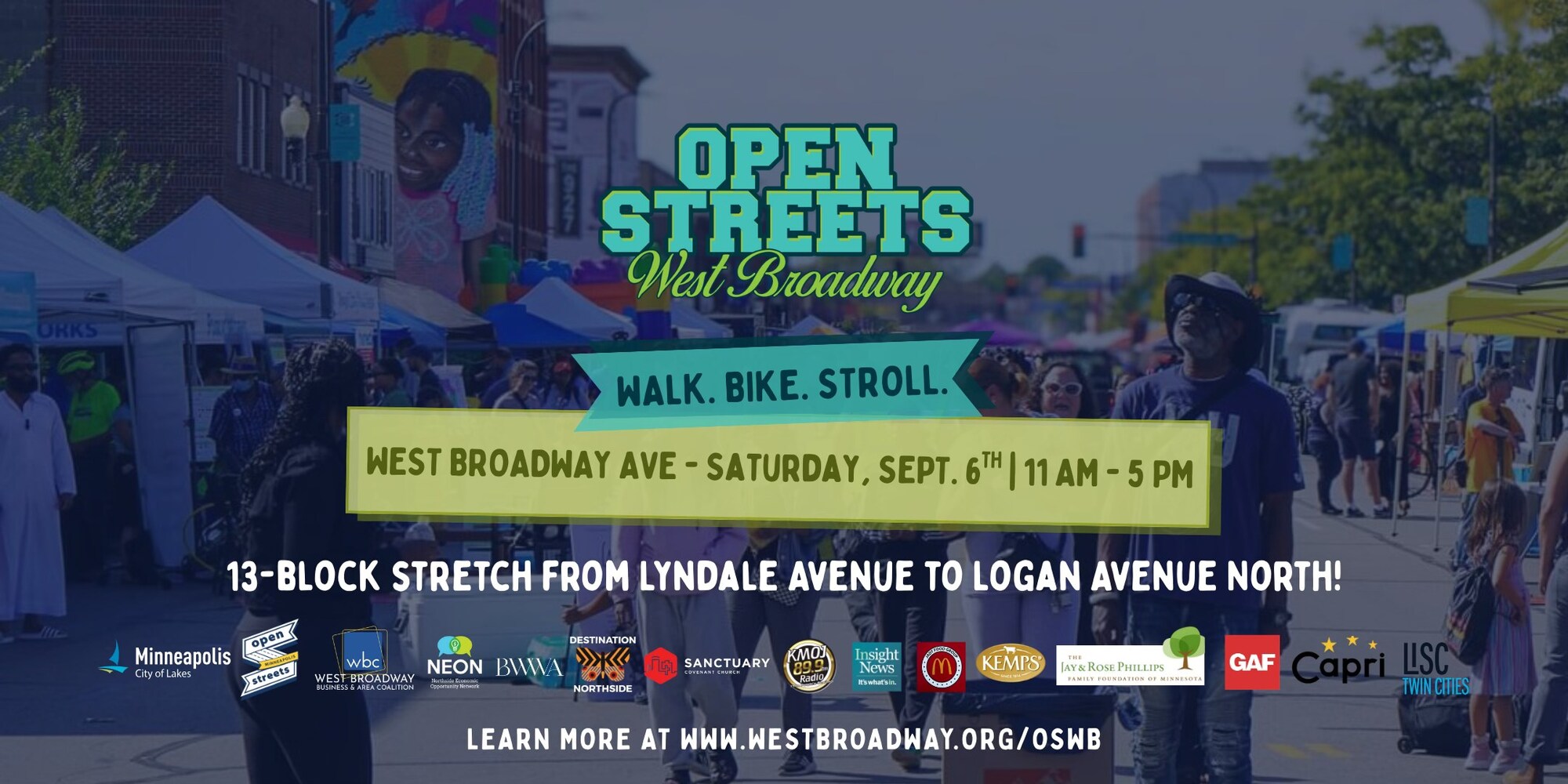 Open Streets rolls into September on West Broadway!