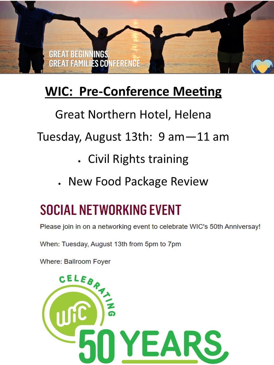 WIC Weekly Newsletter: August 9th, 2024