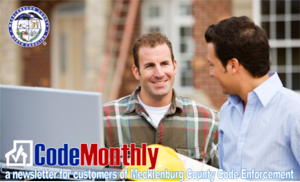 Code Monthly, August 2015: Mecklenburg County Code Enforcement's ...