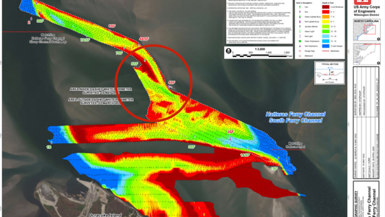Hatteras Inlet Dredging Update: May 18, 2022