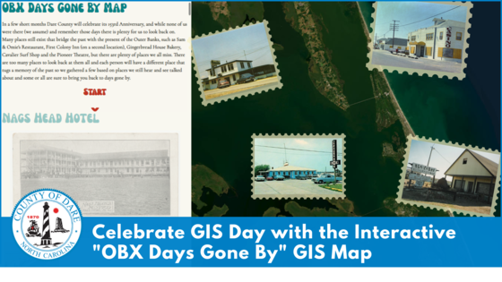 Dare County Celebrates GIS Day on November 16, 2022