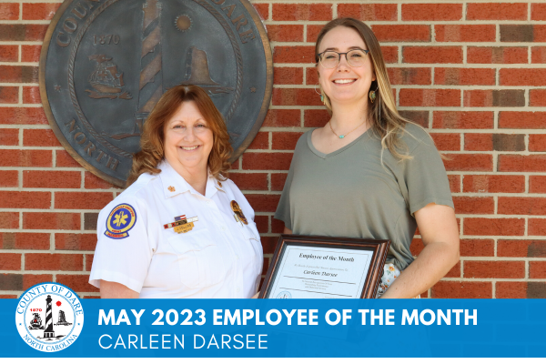 Dare County's May 2023 Employee of the Month